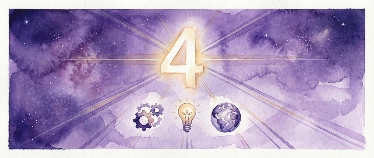 Life Path Number 4 – Meaning, Personality, Love & Compatibility